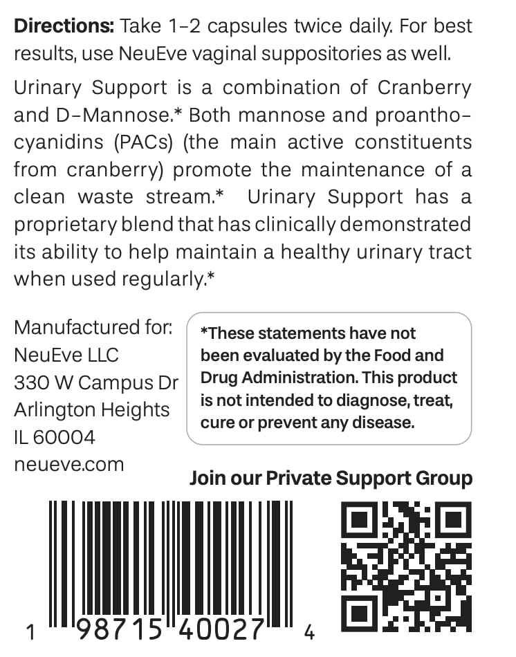 Supports urinary tract health naturally