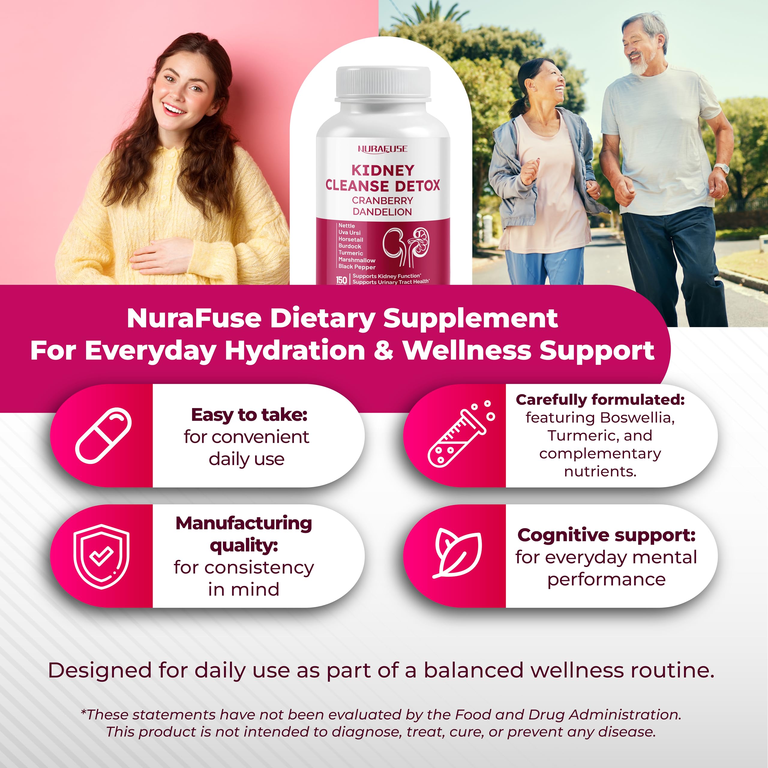 Supports urinary tract health
