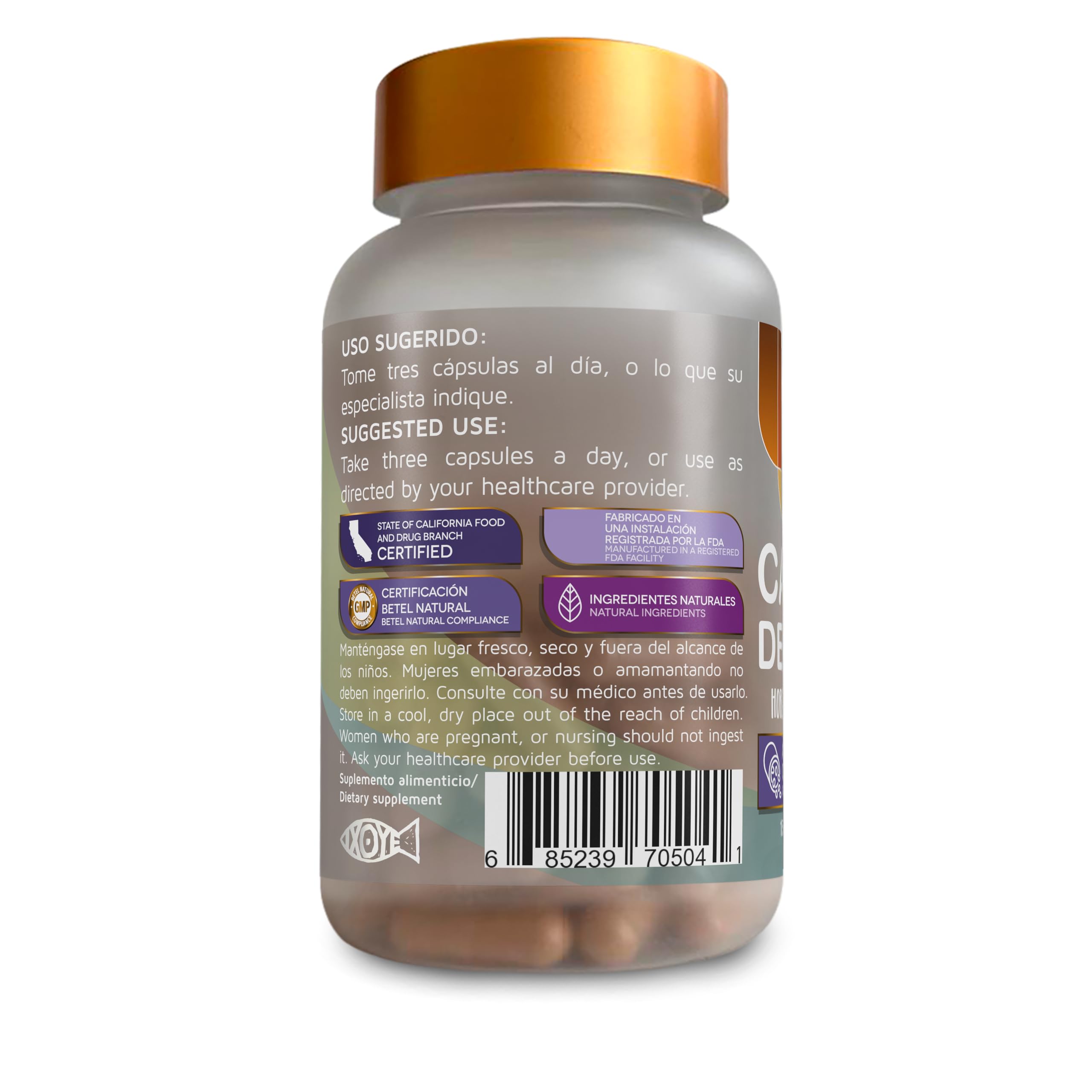 Supports vascular health with natural ingredients
