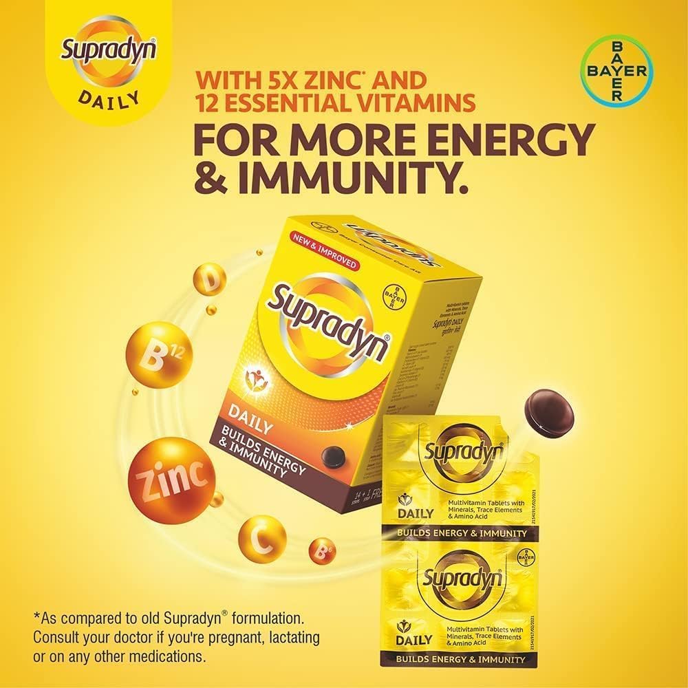 Supradyn Daily Multivitamin for energy