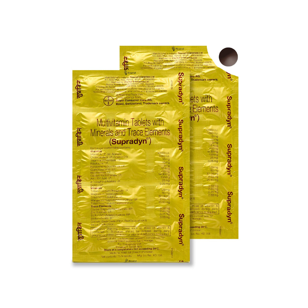 Supradyn multivitamins for daily health
