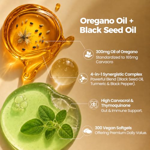 SUPRANOURISH oregano oil 300 mg benefits