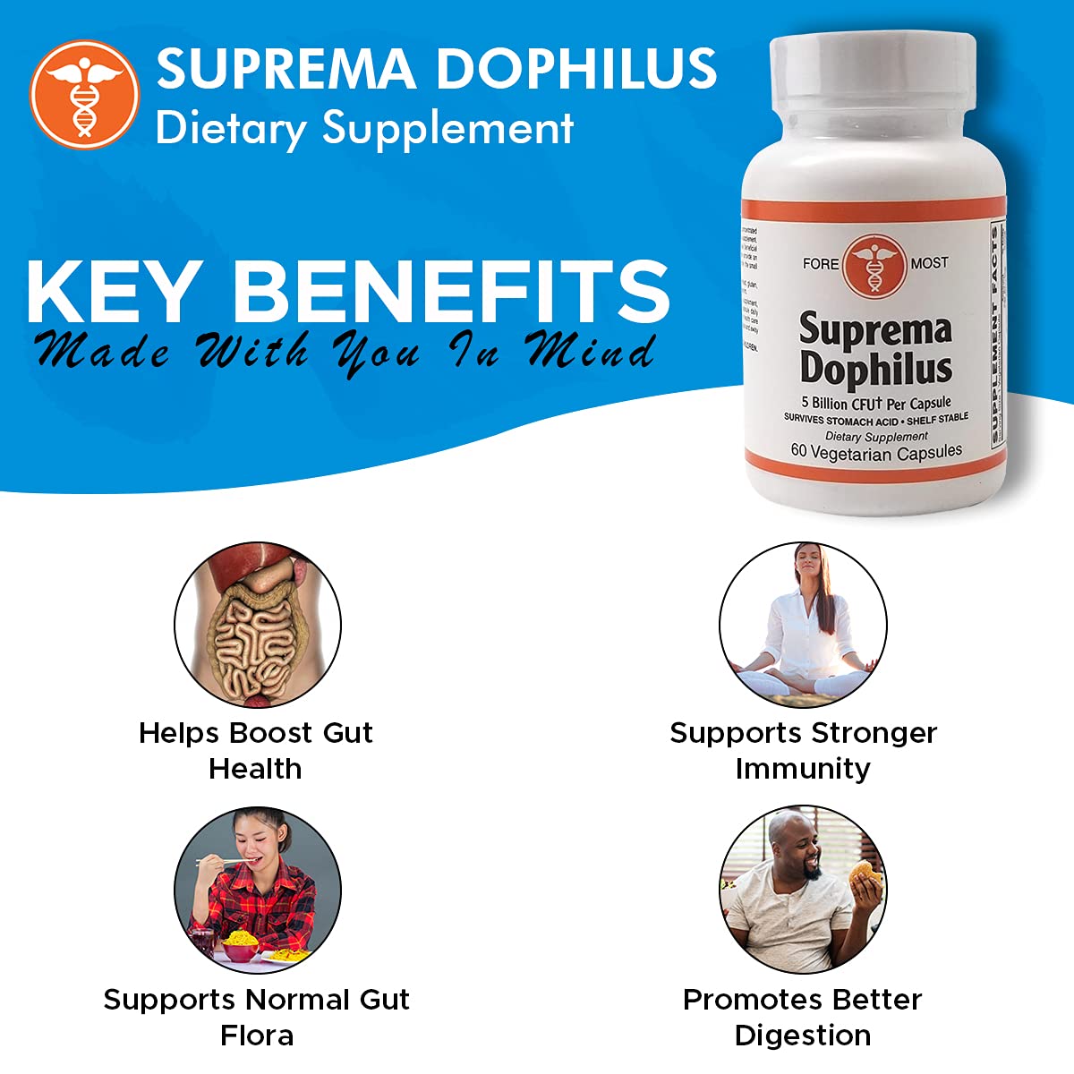 Suprema Dophilus for overall health