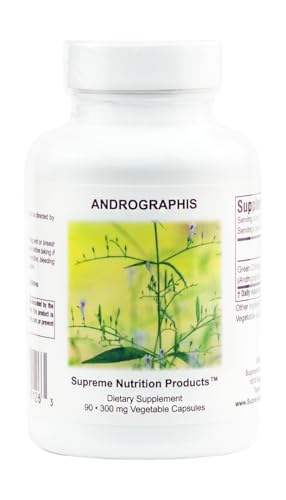 Supreme Nutrition Andrographis capsules for immunity