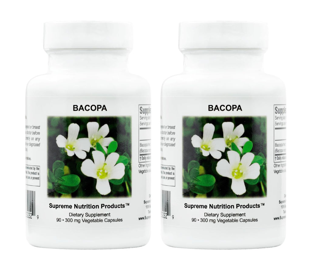 Supreme Nutrition Bacopa 500 mg capsules