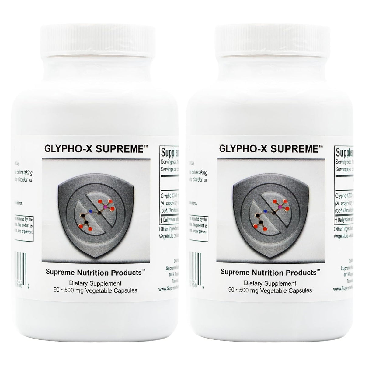 Supreme Nutrition detox tea capsules
