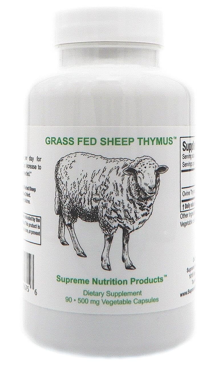 Supreme Nutrition sheep thymus benefits