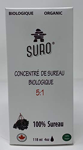 Suro elderberry syrup concentrated formula