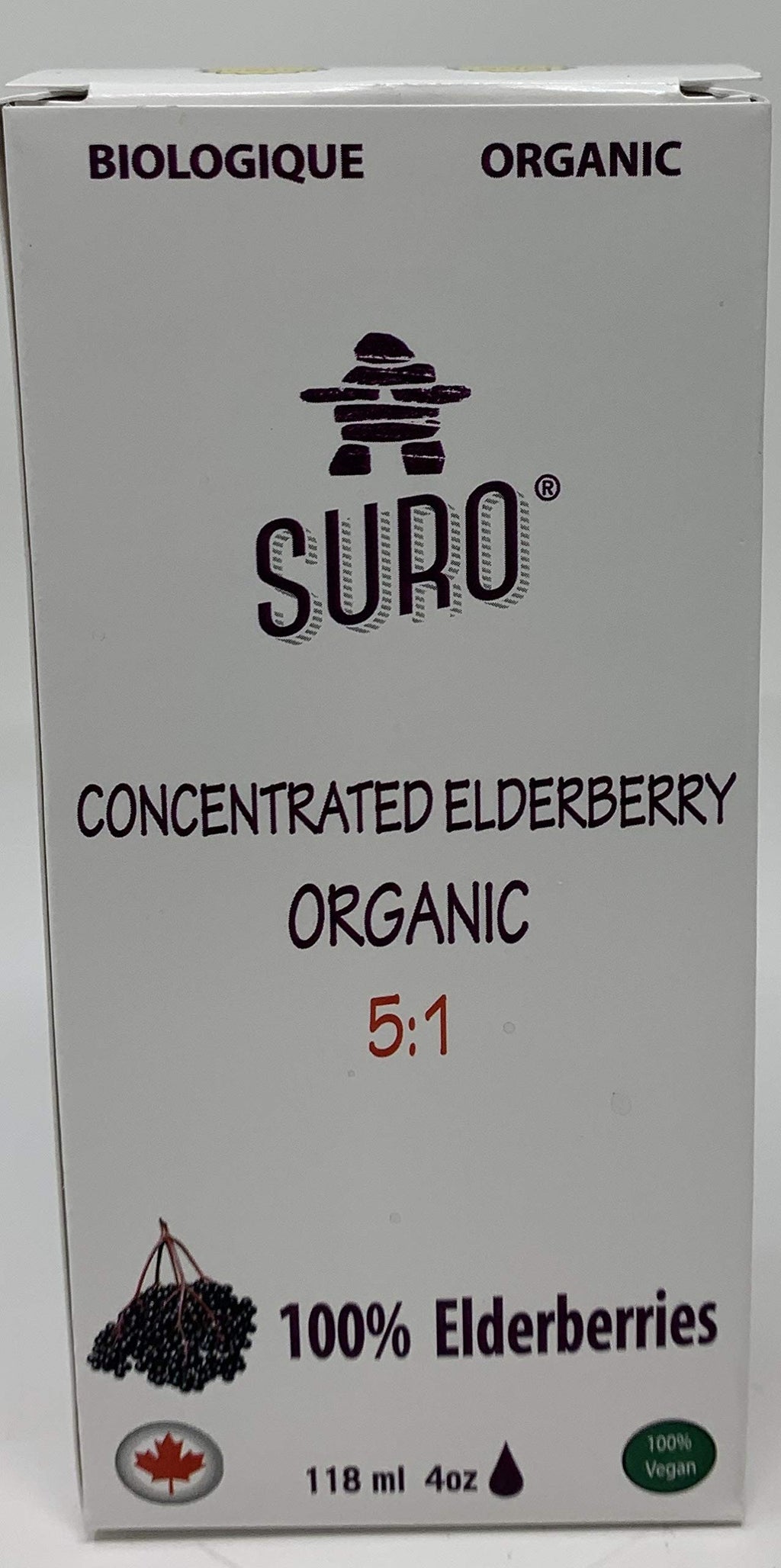Suro elderberry syrup for cold relief