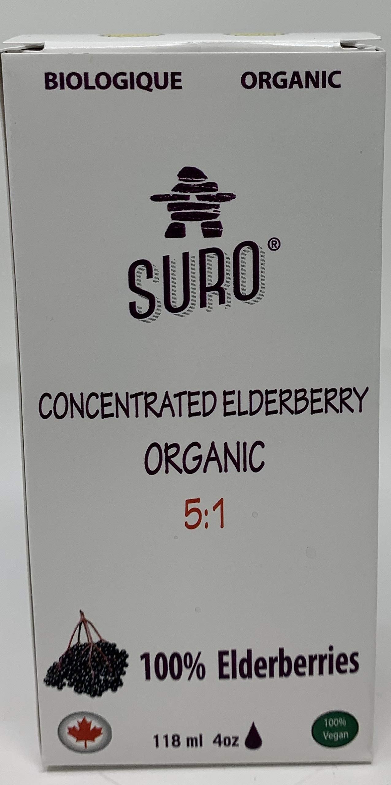 Suro elderberry syrup for cold relief
