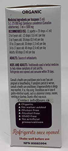 Suro elderberry syrup for overall health
