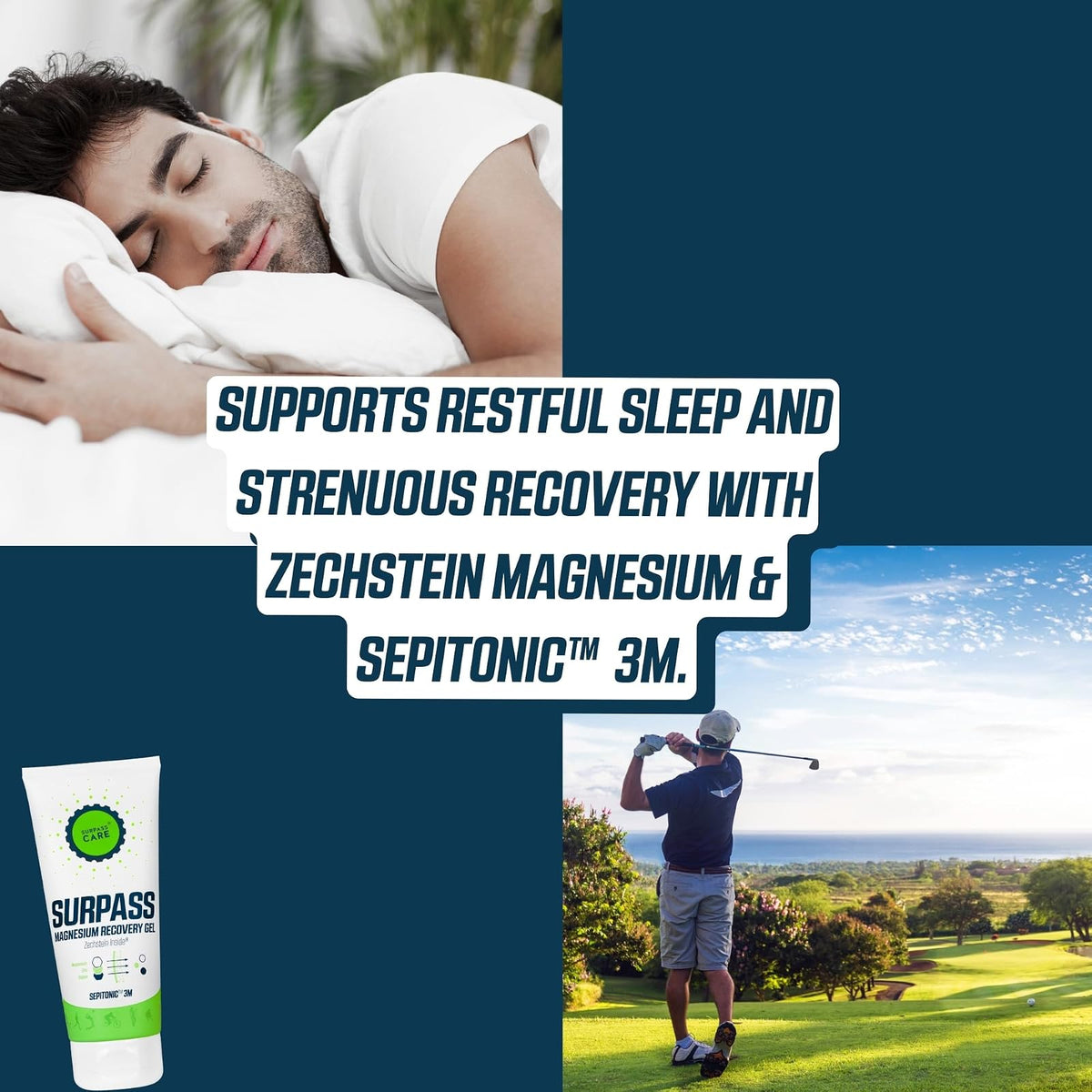 Surpass magnesium gel for better sleep