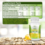 Sustainable algae oil omega 3