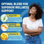 sustainable algae omega supplement