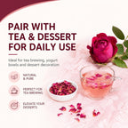 sustainable dried rose petals