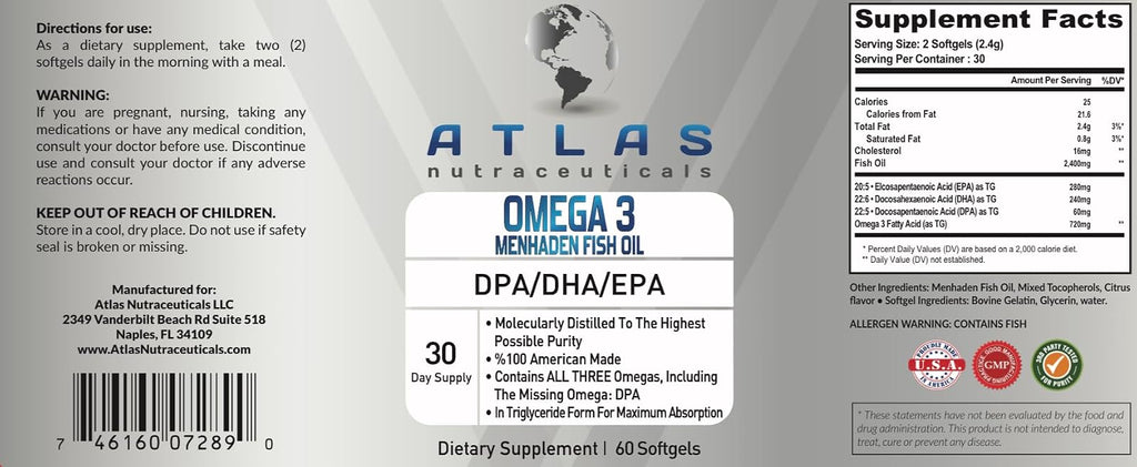 Sustainable fish oil supplement