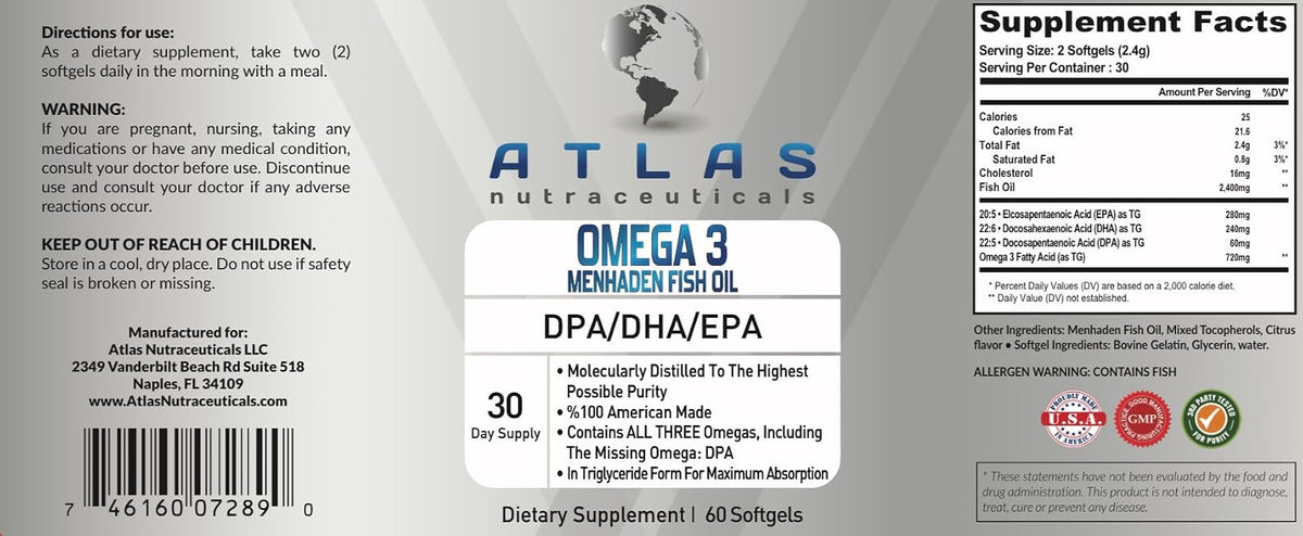 Sustainable fish oil supplement