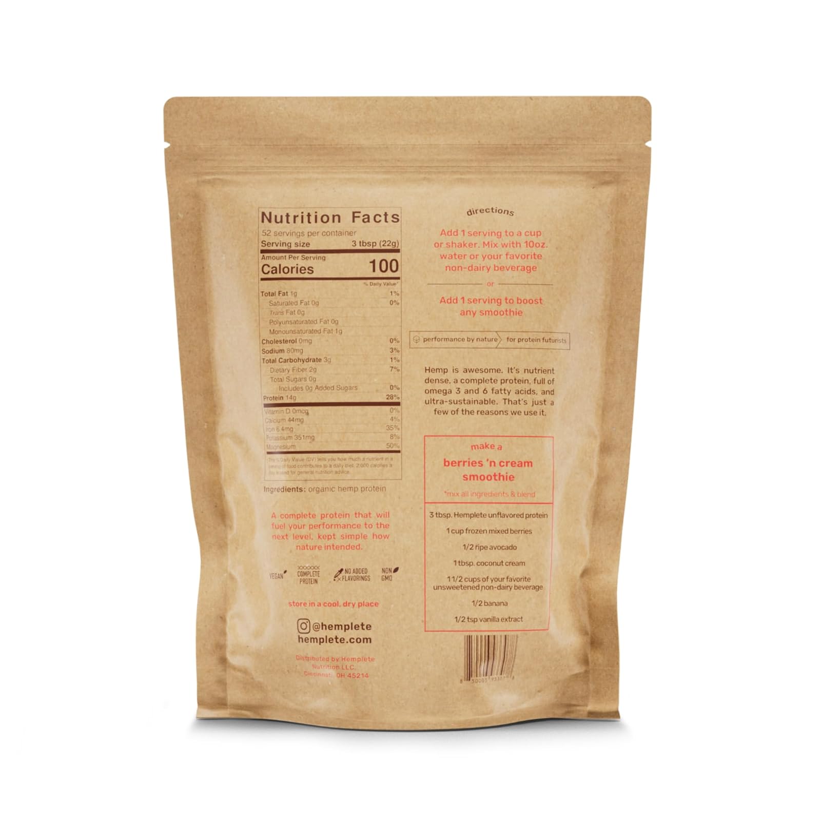 sustainable hemp protein for athletes