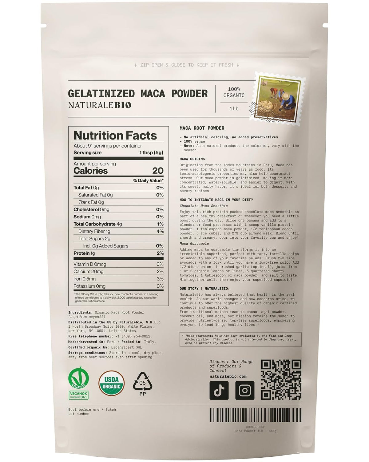 sustainable maca powder for fitness