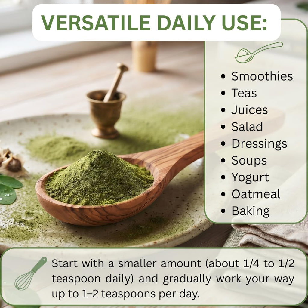 sustainable moringa powder from Canada