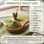 sustainable moringa powder from Canada