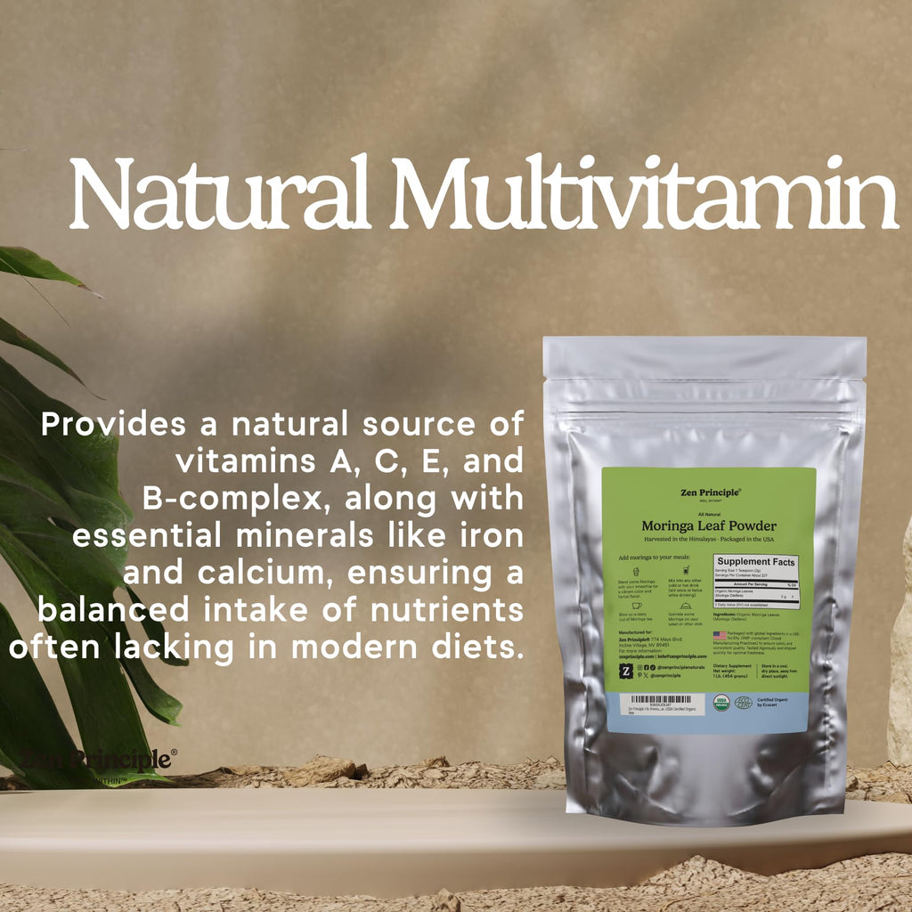 sustainable moringa sourced from nature