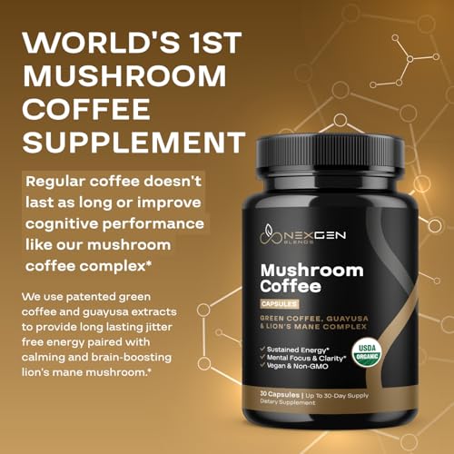 sustainable mushroom coffee blend