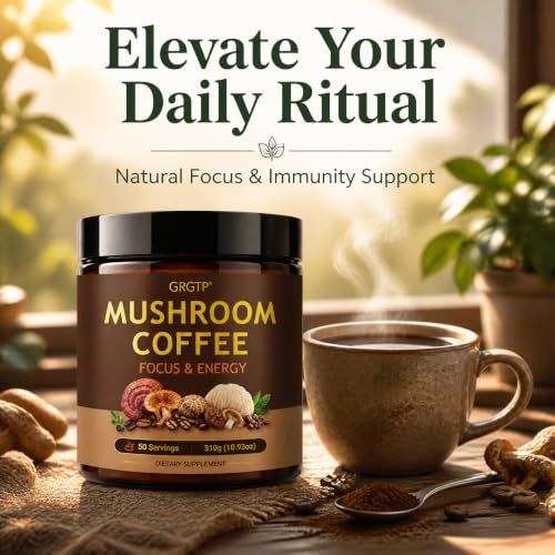 Sustainable mushroom coffee superfood