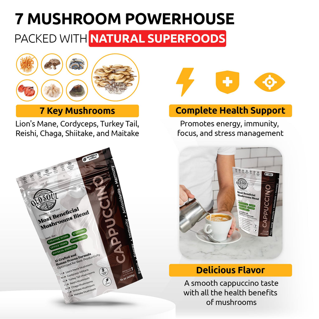 sustainable mushrooms in every cup
