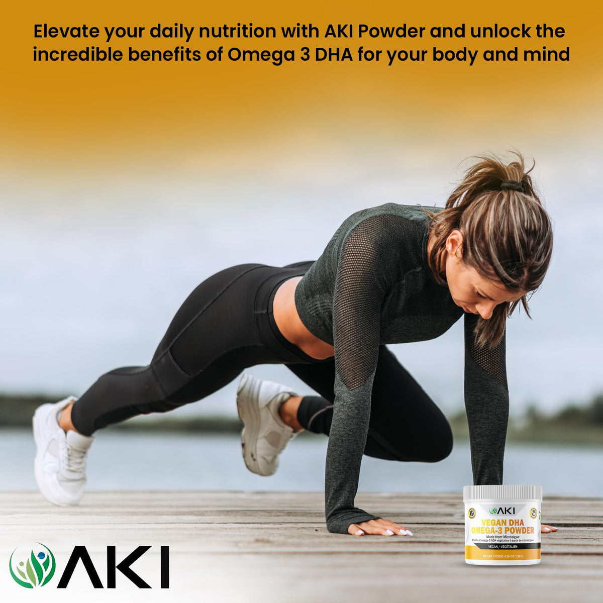 sustainable omega 3 DHA option