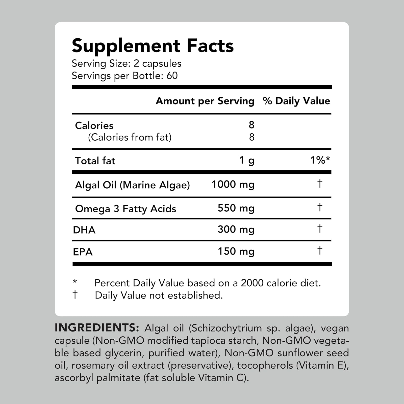 Sustainable omega-3 source