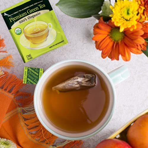 sustainable organic green tea selection