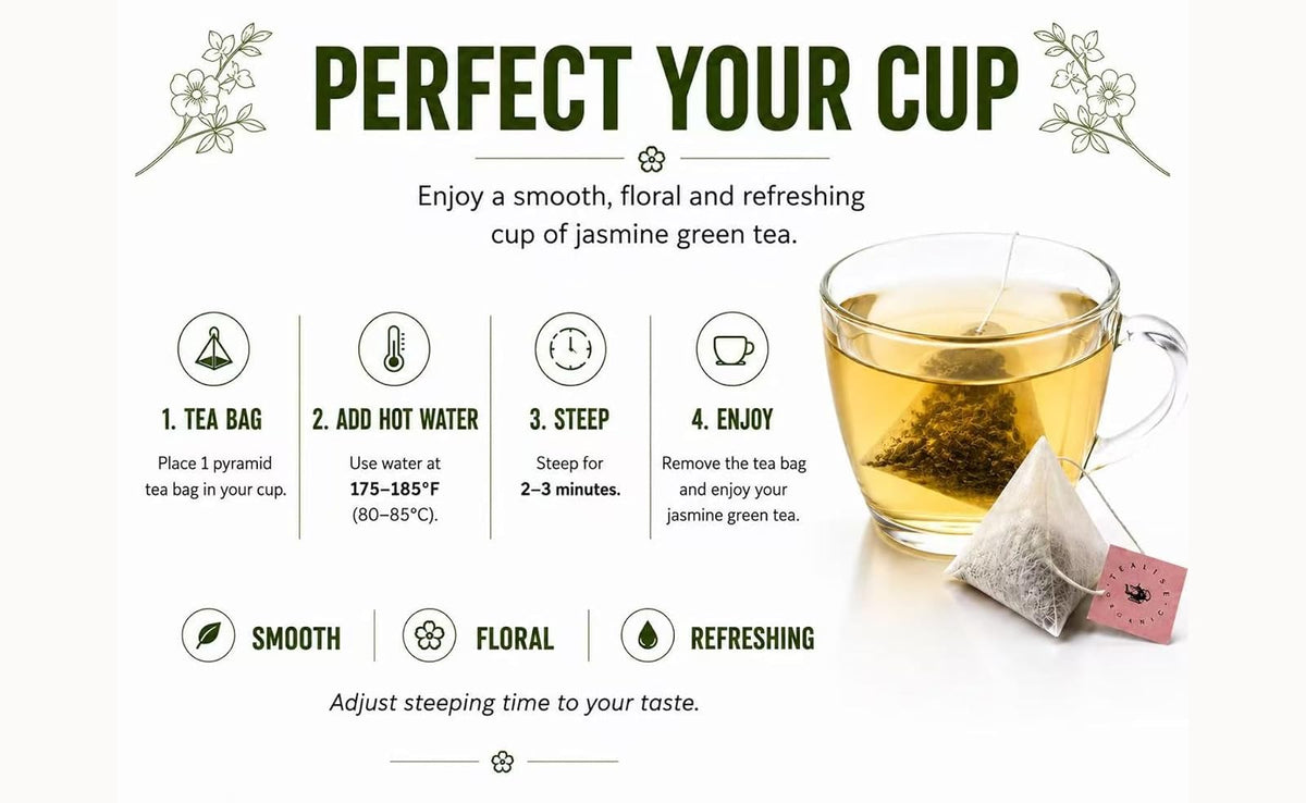sustainable organic tea pyramid bags