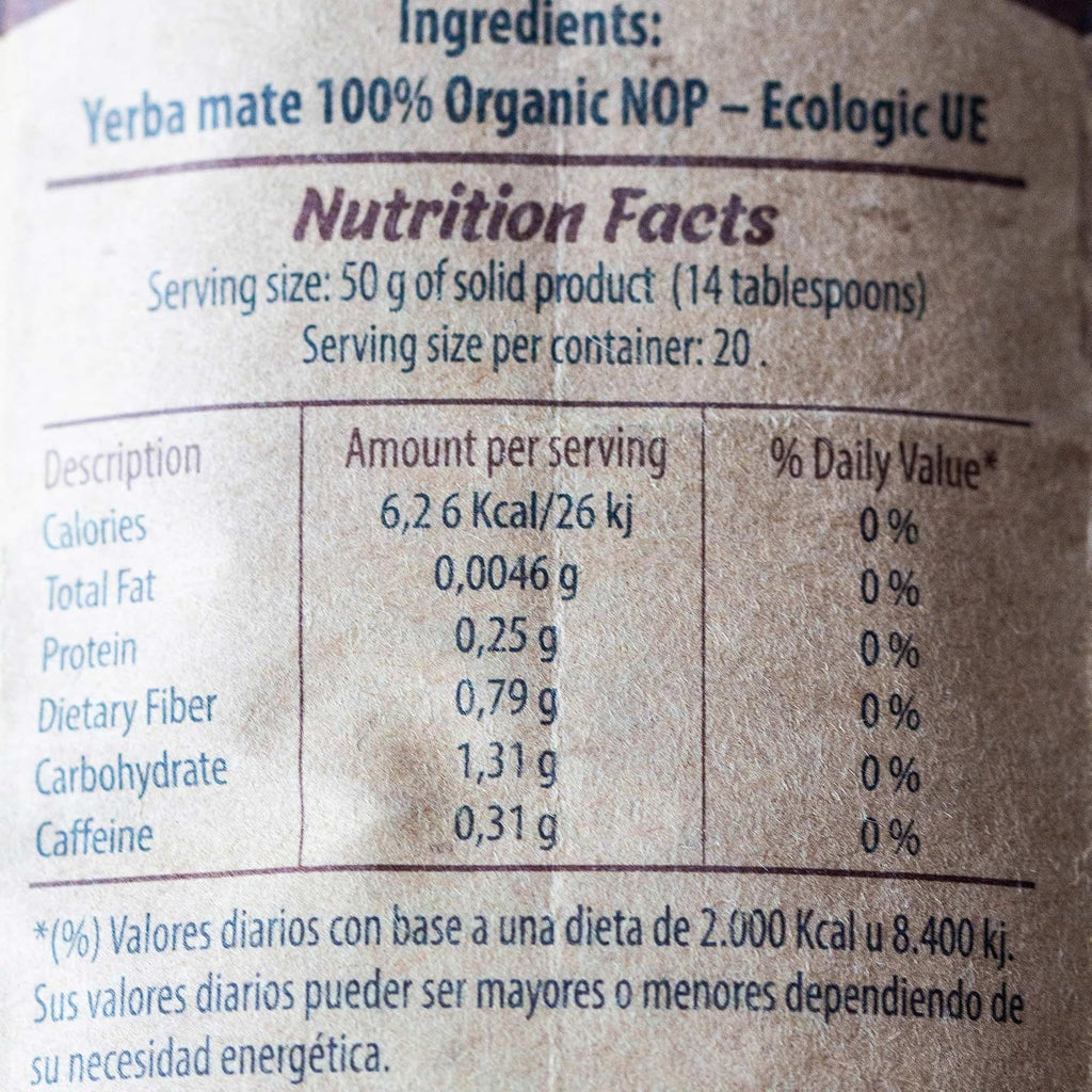 Sustainable organic yerba mate