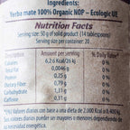 Sustainable organic yerba mate