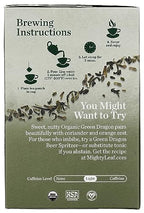 sustainable packaging for green tea