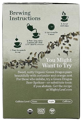 sustainable packaging for green tea