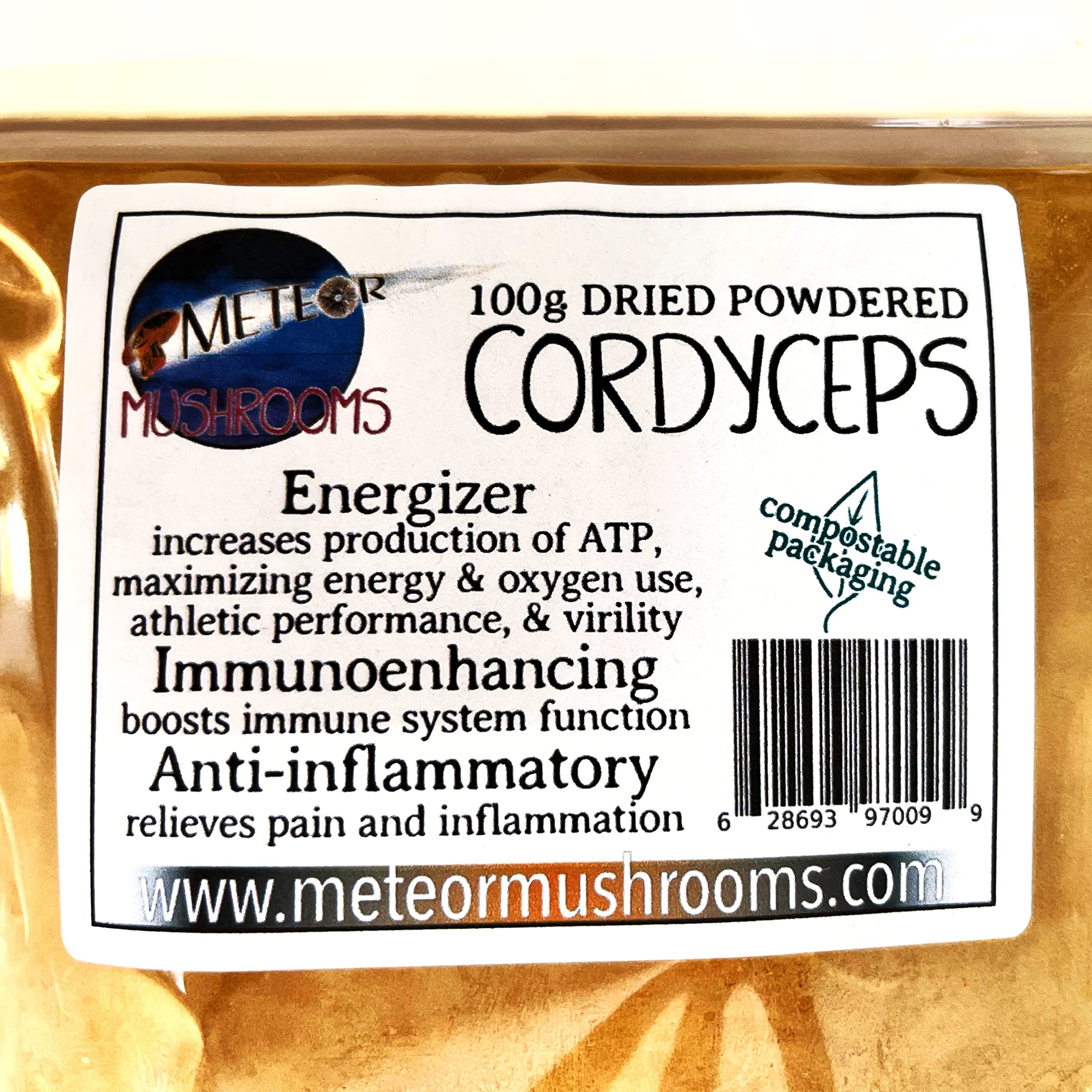 sustainable sourced cordyceps mushrooms