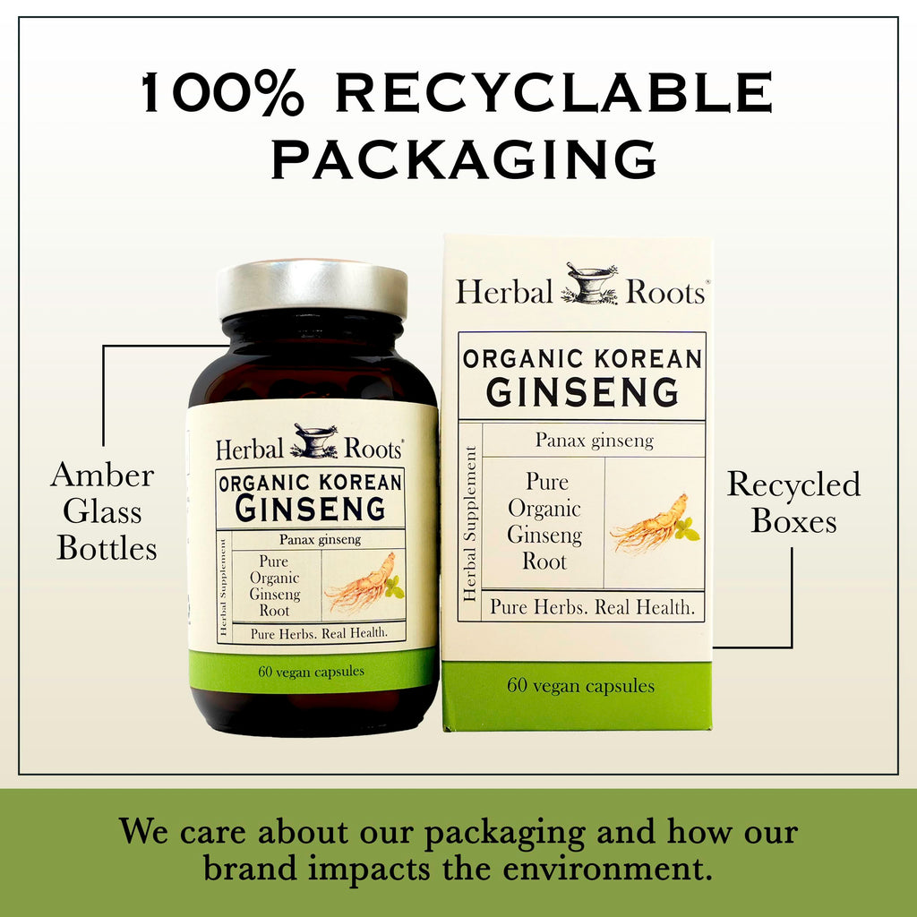 sustainable sourced ginseng for health