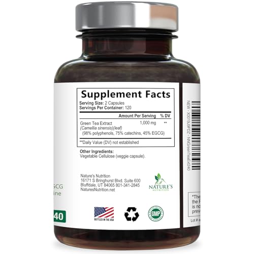 sustainable sourced green tea extract