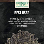 sustainable sourced gunpowder green tea
