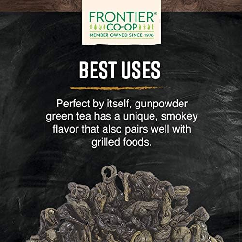 sustainable sourced gunpowder green tea