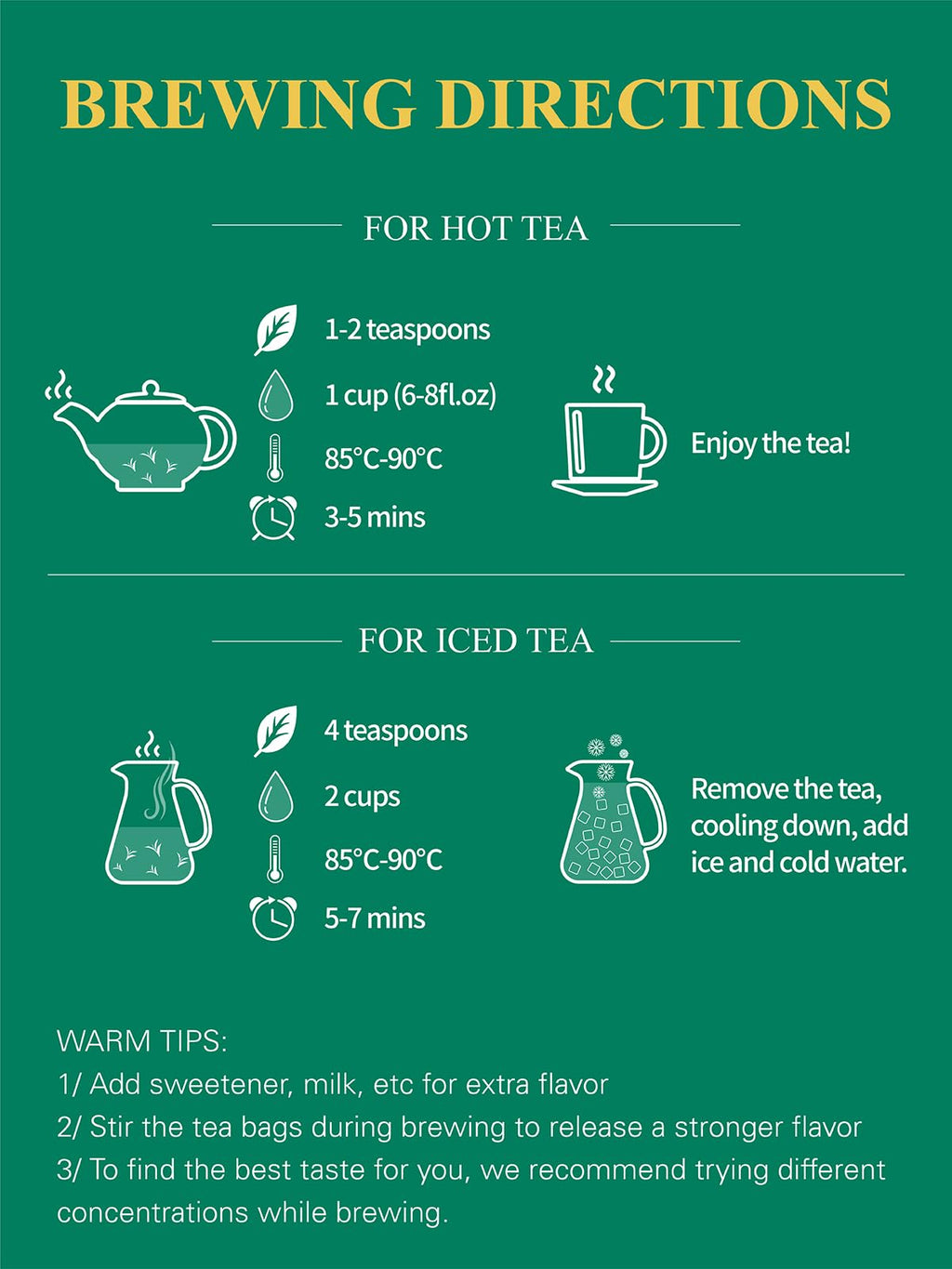 sustainable sourced gunpowder green tea