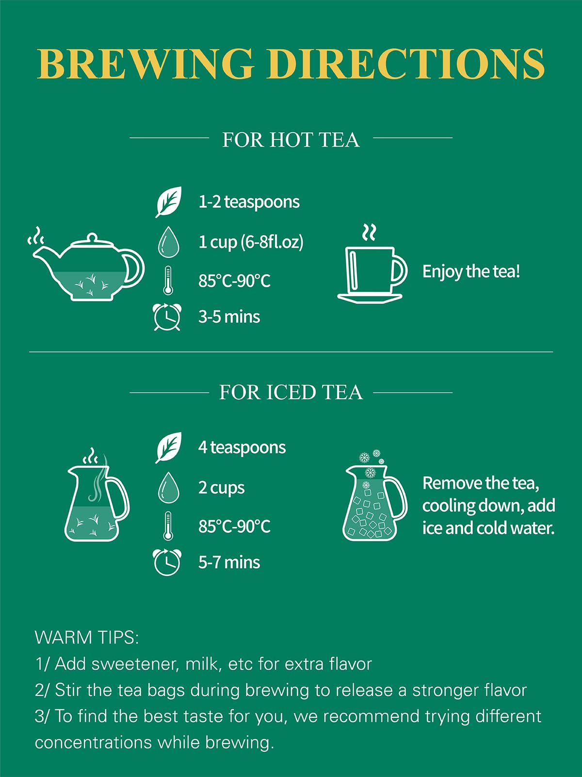 sustainable sourced gunpowder green tea