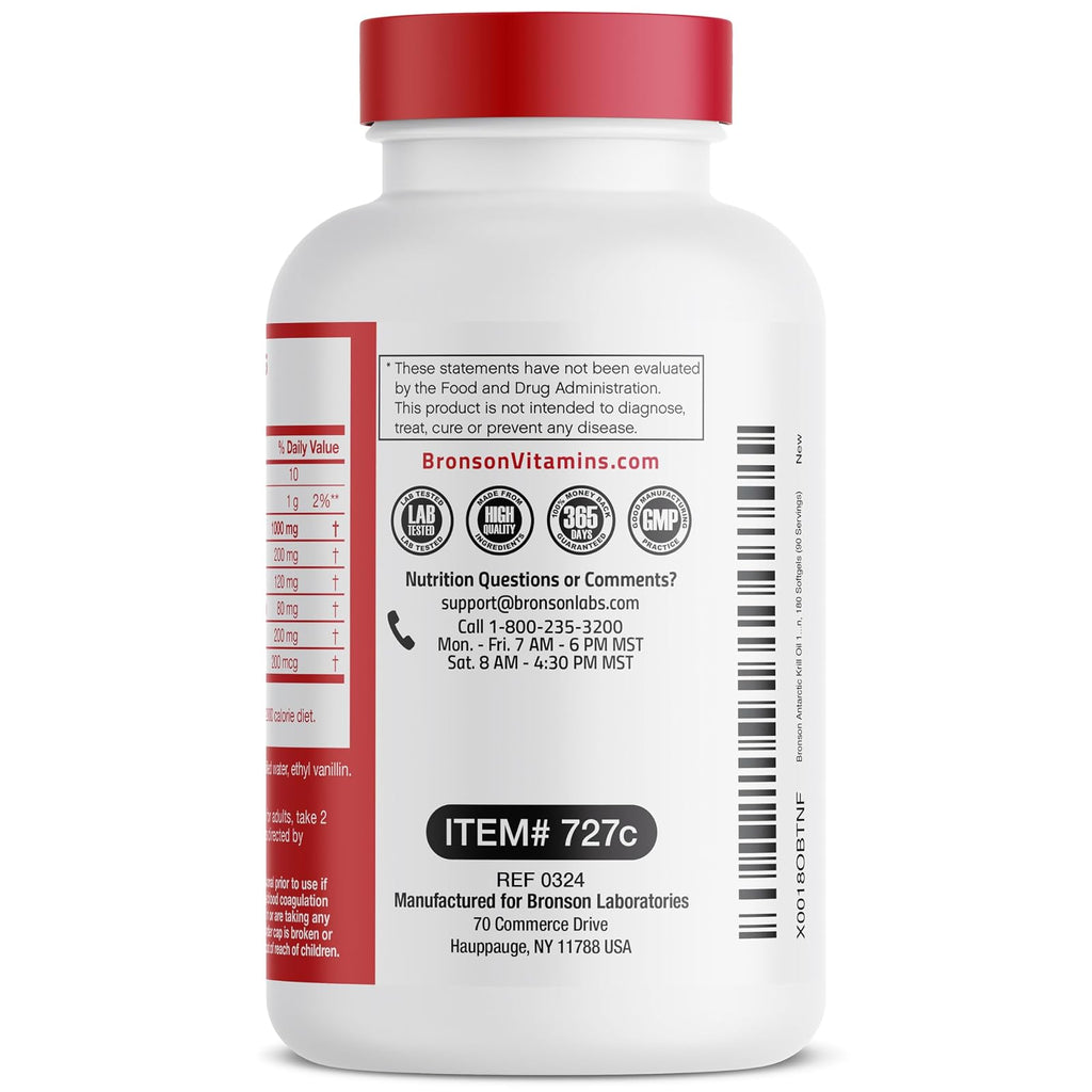 sustainable sourced krill oil capsules