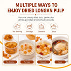 sustainable sourced longan snacks