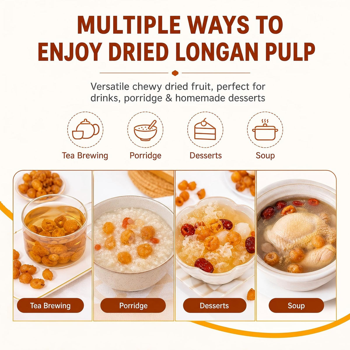 sustainable sourced longan snacks