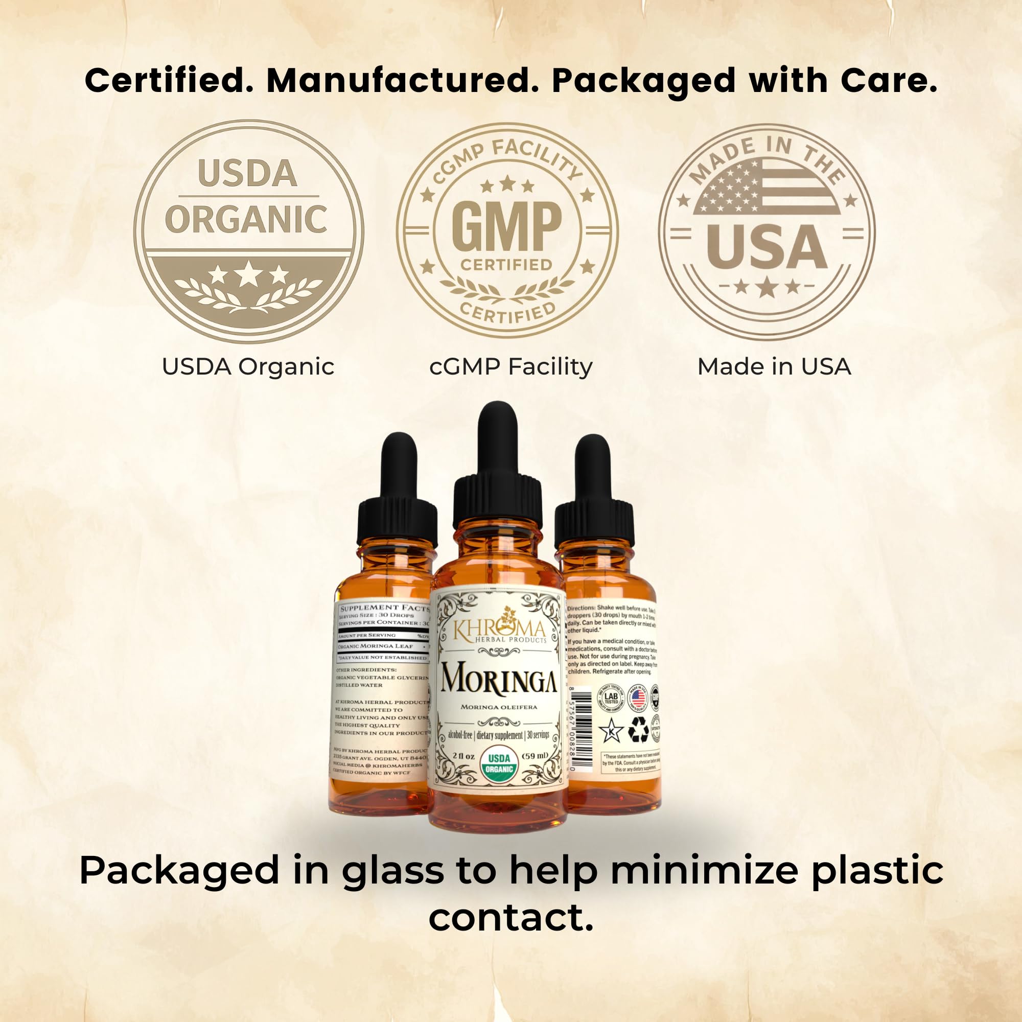 sustainable sourced moringa nutrients