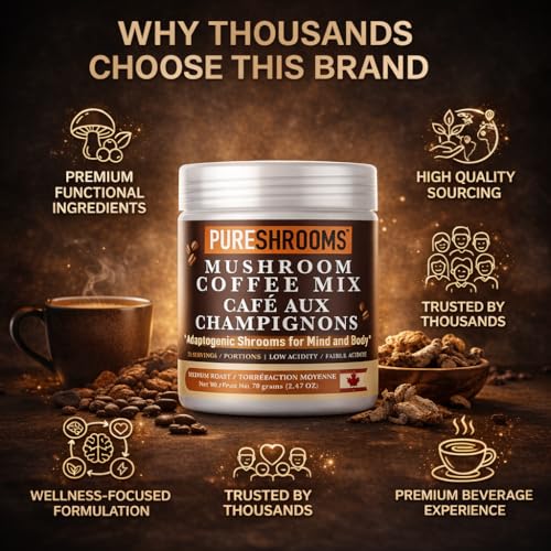 sustainable sourced mushroom coffee