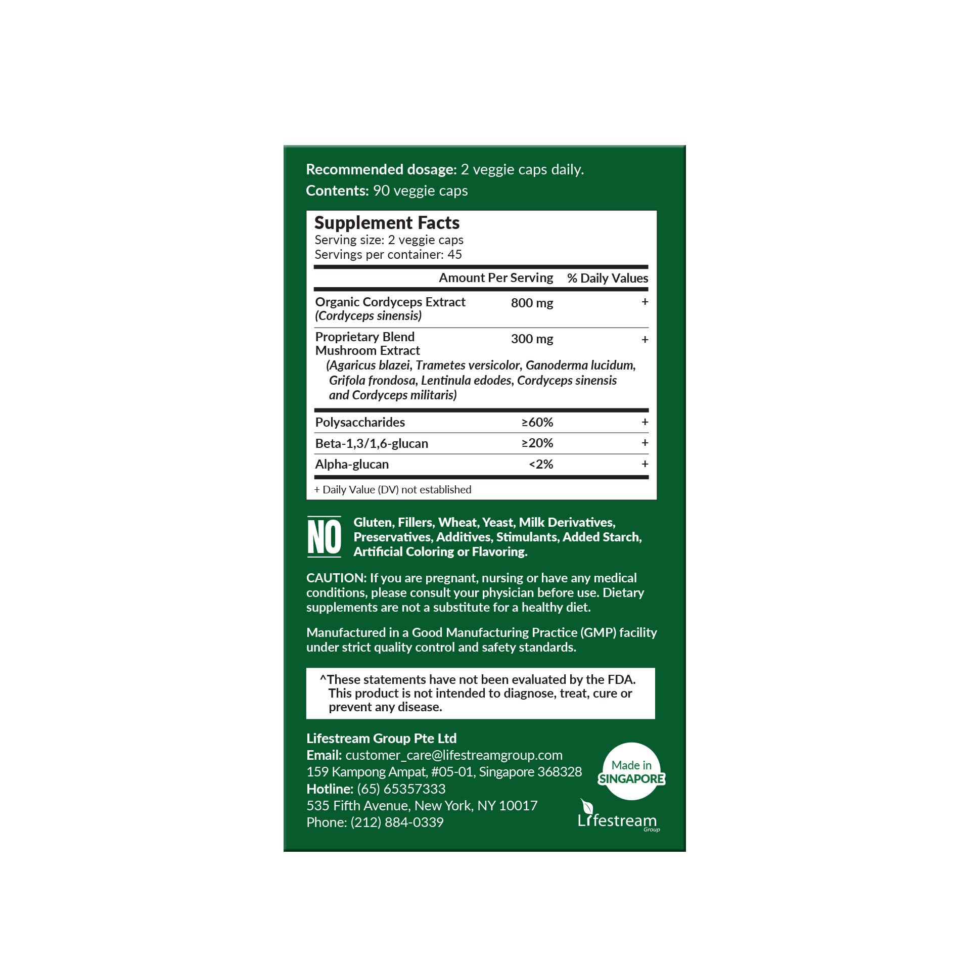 sustainable sourced organic mushrooms